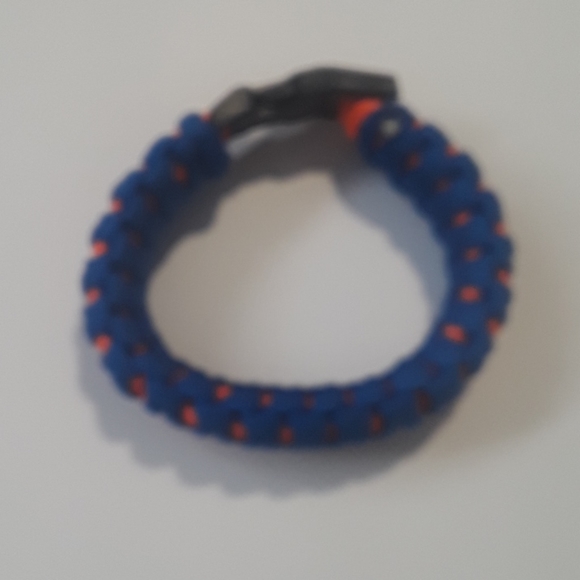 Handmade | Accessories | Blue And Orange Paracord Band | Poshmark